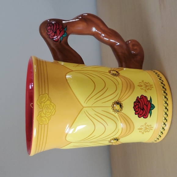 Disney | Dining | Disney Parks Beauty Beast Belle Coffee Mug Cup Gown ...